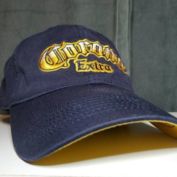 Corona | Accessories | Corona Extra Beer Embroidered Logo Blue Cap Hat ...